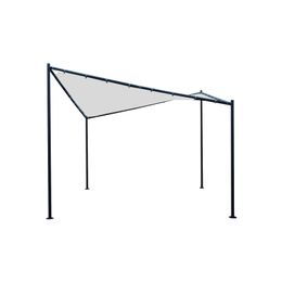 DEGAMO Ersatzdach für Walmdachpavillon ORLANDO 4-eckig, PVC beschichtet weiss