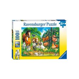 Ravensburger Puzzle Animal Meeting 100st. XXL Boden