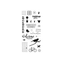 Rayher Clear Stempel-Set "Welcome Home"