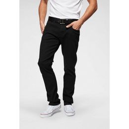 Camel Active Regular-fit-Jeans HOUSTON im klassischen 5-Pocket-Stil, schwarz