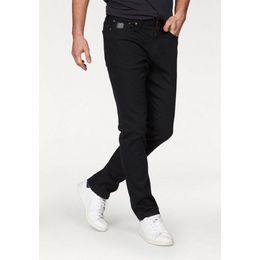 Bruno Banani Straight-Jeans Hutch, schwarz