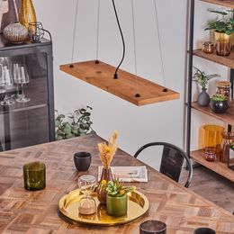 hofstein Adak Pendelleuchte LED Schwarz, 1-flammig