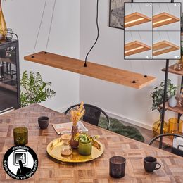 hofstein Adak Pendelleuchte LED Schwarz, 1-flammig