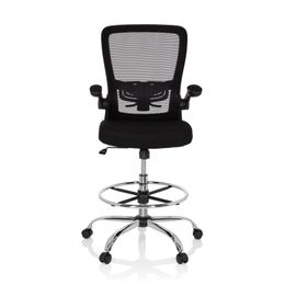 hjh OFFICE Counterstuhl VENDO WORK Stoff / Netzstoff mit Armlehnen