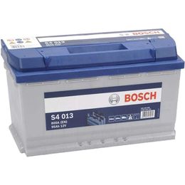 Bosch - S4 013 Autobatterie 12V 95Ah 800A inkl. 7,50€ Pfand
