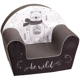 KNORRTOYS® Sessel Bear, für Kinder; Made in Europe, braun