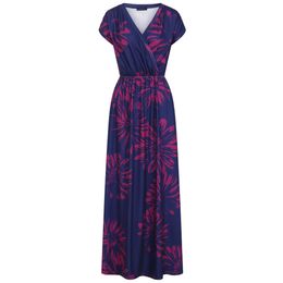 HotSquash Kleid Damen Gr&ouml;&szlig;e 44 marine / magenta Winterkleid