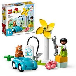 Lego® Duplo 10985 Windrad und Elektroauto Bausatz
