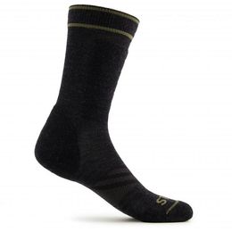 Stoic - Merino Outdoor Crew Socks Pro - Wandersocken 36-38 | EU 36-38 schwarz