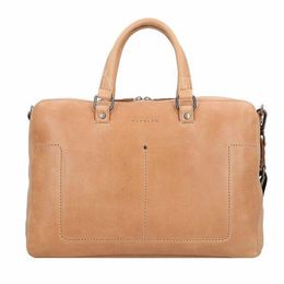 Harold'S Harold's Caugio Aktentasche Leder 41 cm Laptopfach camel