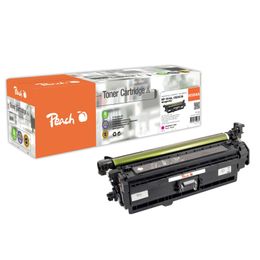 Peach HP 504 AM Toner ma ersetzt HP No. 504A M, CE253A f&uuml;r z.B. HP Color LaserJet CM 3500, HP Color LaserJet CM 3530 FS MFP (wiederaufbereitet)