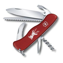 Großes Taschenmesser Victorinox Hunter Red 0,8573 mit 12 Funktionen Enthält eine Jägerklinge und ein Kombinationswerkzeug