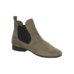 Think! Leder-Chelsea-Boots "Guad2" in Khaki - 36