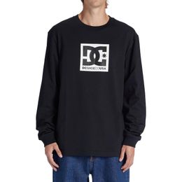 DC Shoes Langarmshirt »DC Square Star« schwarz XL XL Stoff: Baumwollstoff [200 g/m2]