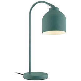 Lampe, Sven Tischleuchte türkis, Metall, 1x A60, E27, 40W,Normallampen (nicht enthalten) - grün - Brilliant