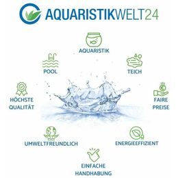 Aquaristikwelt24 CPU-20000 Bio Druckteichfilter 40000l inkl.36 Watt UVC Klärer mit automatischer Reinigung