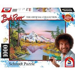 SCHMIDT Bob Ross Spiegelungen Puzzle, 1000 Teile