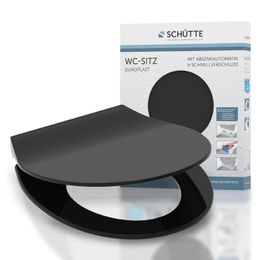 Schütte Schütte Duroplast WC-Sitz Slim Black