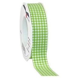 PRÄSENT PRAESENT Motivband 8562520-127 Hellgrün 25 mm x 20 m 2 Stück