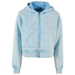 Urban Classics Sweatjacke Damen Gr&ouml;&szlig;e M pastellblau / hellblau