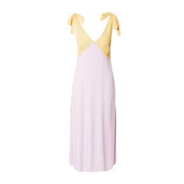 florence by mills exclusive for ABOUT YOU Kleid 'Golden Hour' Damen Gr&ouml;&szlig;e 40 gelb / rosa Winterkleid