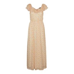 Véro Moda VERO MODA Kleid 'SMILLA' Damen Größe 36 orange / rosé / hellpink / wollweiß Winterkleid