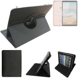 K-S-Trade Tablet-Hülle für BQ 8088L Exion Surf, High quality Schutz Hülle 360° Tablet Case Schutzhülle Flip Cover, schwarz