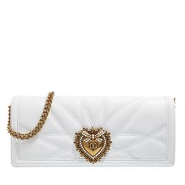 Dolce & Gabbana Dolce&Gabbana Crossbody Bags - Shoulderbag with Logo - in weiß - Crossbody Bags für Damen