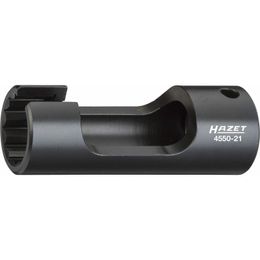 Einspritzleitungs-Schlüssel 4550-21 Vierkant hohl 12,5 mm (1/2 Zoll) a - Hazet