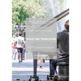 Palgrave Macmillan UK Music and Translation - Lucile Desblache, Gebunden