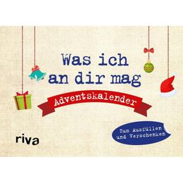Riva Verlag Was ich an dir mag - Adventskalender