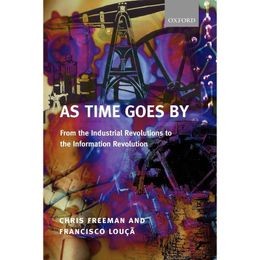 OUP Oxford As Time Goes by from the Industrial Revolutions to the Information Revolution (Paperback) - Chris Freeman, Francisco Louca, Francisco Lou, Kartoniert (TB)