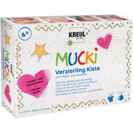 Kreul MUCKI Verzierlinge Kiste 7plus1 in bunt