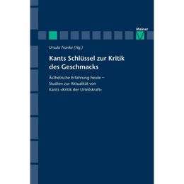 Kants Schlüssel zur Kritik des Geschmacks, Kartoniert (TB)