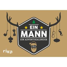 Riva Verlag Geschenkbuch "Ein Mann, ein Adventskalender", Gebunden