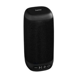 Hama Tragbarer Bluetooth Lautsprecher 3W, USB C,12h Akku Laufzeit Mono Bluetooth-Lautsprecher (Bluetooth, 3 W), schwarz