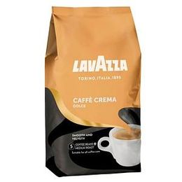 Lavazza CAFFÈ CREMA DOLCE Kaffeebohnen Arabica- und Robustabohnen mild 1,0 kg