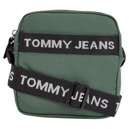 Tommy Jeans Mini Bag TJM ESSENTIAL SQUARE REPORTER, Herrenschultertasche Tasche Herren Umhängetasche, grün