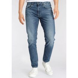 Pepe Jeans Straight-Jeans Callen Crop, blau