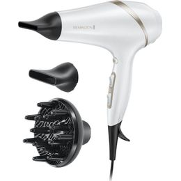 Remington Haartrockner HYDRAluxe AC890, 2300 W, 2.300 Watt, 130 km/h Luftstrom, inkl. 2 Stylingdüsen & Diffusor, weiß