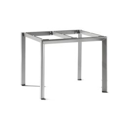 SIEGER Tischgestell Aluminium Graphit Aluminium