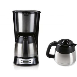 Domo Kaffeemaschine für 8 Tassen - mit 2 Thermoskannen & Timer