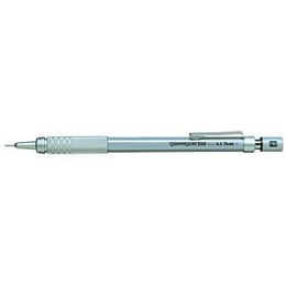 Pentel Graphgear 500 PG51 Druckbleistift silber HB 0,5 mm, 1 St.