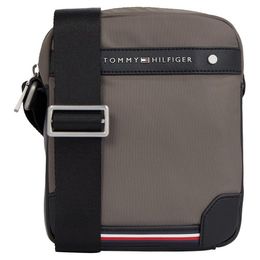 Tommy Hilfiger Mini Bag TH CENTRAL REPREVE MINI REPORTER, mit hochwertigen Metallbeschlägen, braun