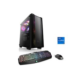 CSL HydroX V27410 Gaming-PC (Intel® Core i7 13700KF, NVIDIA GeForce RTX 4070, 32 GB RAM, 2000 GB SSD, Wasserkühlung), schwarz