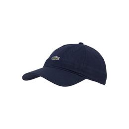 Lacoste Baseball Cap mit aufgesticktem Lacoste-Logo, blau
