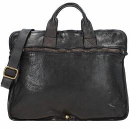 Campomaggi Aktentasche Leder 37 cm nero