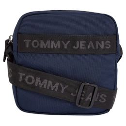 Tommy Jeans Mini Bag TJM ESSENTIAL SQUARE REPORTER, Herrenschultertasche Tasche Herren Umhängetasche, blau