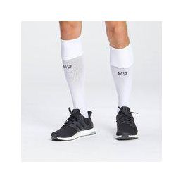 MP Fußball-Socken in voller Länge – Weiß - UK 3-6