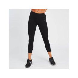 MP Power 3/4-Leggings für Damen – Schwarz - XXS